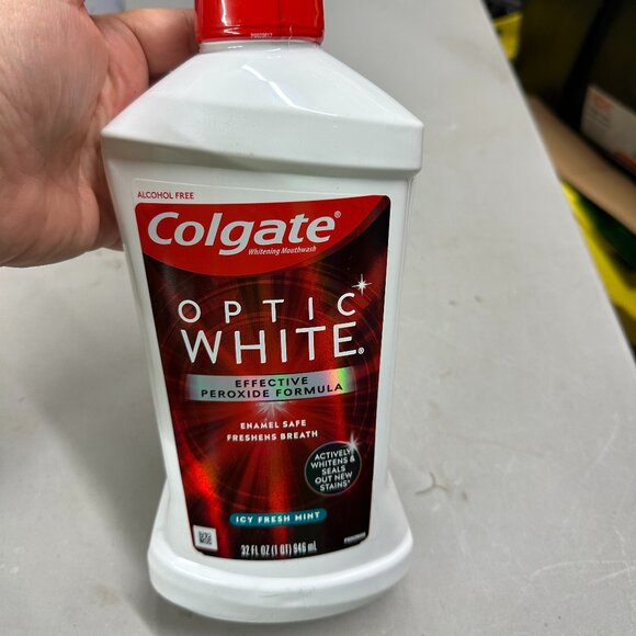 Bath & Body | Colgate Optic White Mouthwash With Hydrogen Peroxide ...
